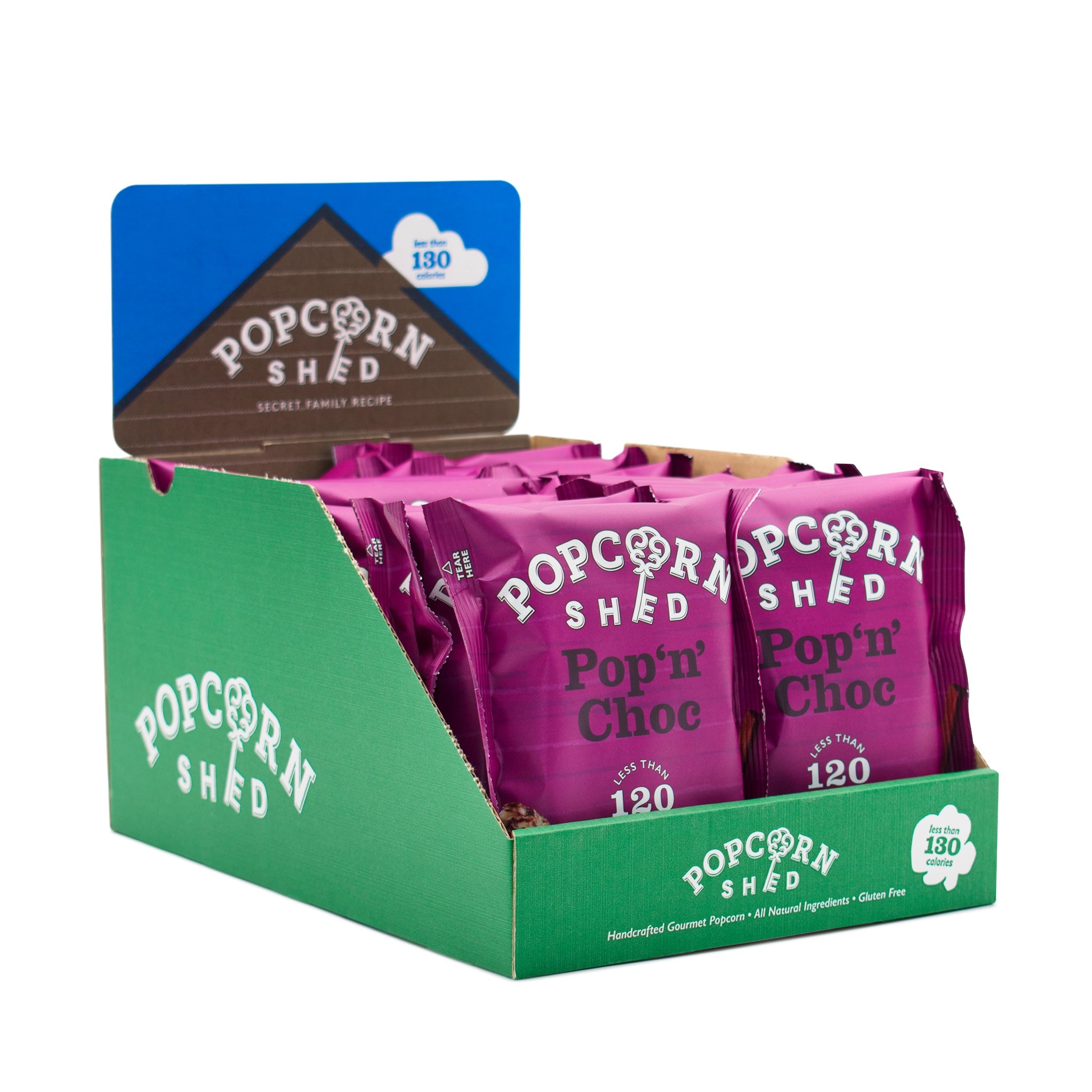Chocolate Caramel Flavoured Popcorn Snack Packs | Popcorn Shed – Popcorn Shed US