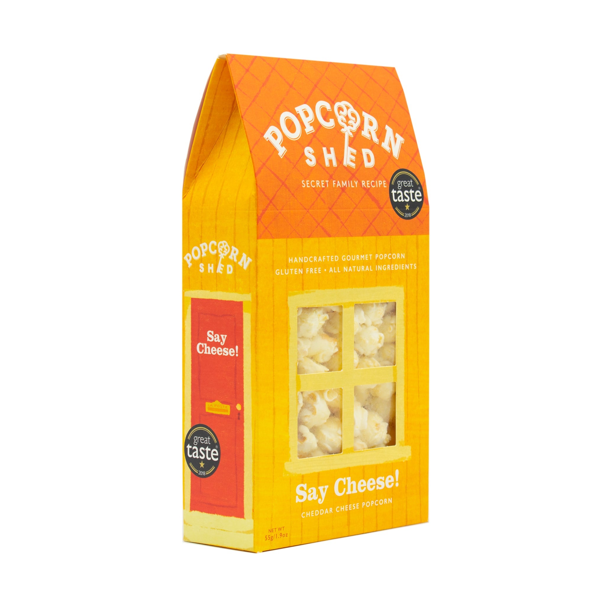 Say Cheese! - Cheddar Cheese Flavored Popcorn Shed | Popcorn Shed – Popcorn Shed US